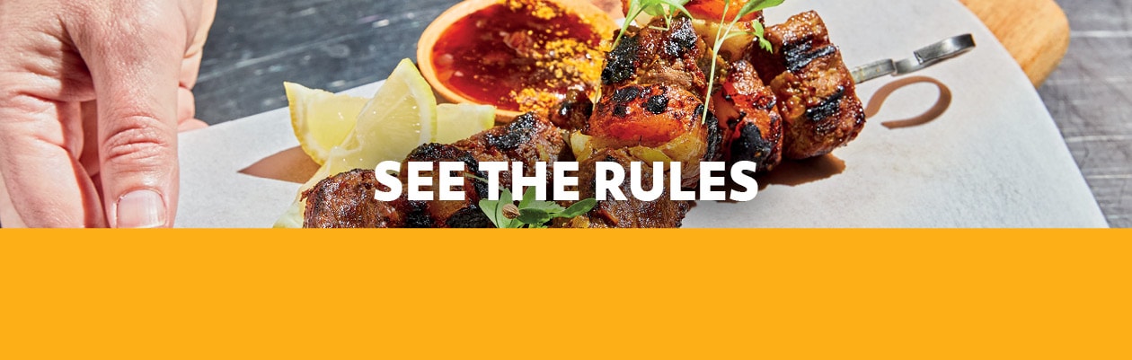 Future Menus 2025 Chef of the Year Competition Guidelines