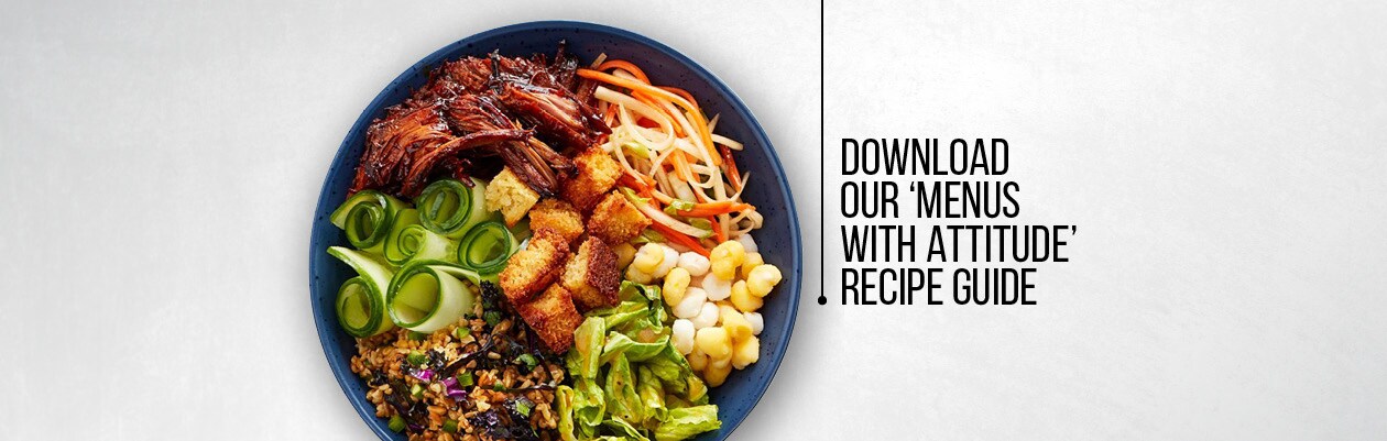 Download Our Menus with Attitude Recipe Guide