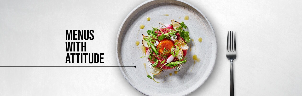 MENUS WITH ATTITUDE | Unilever Food Solutions